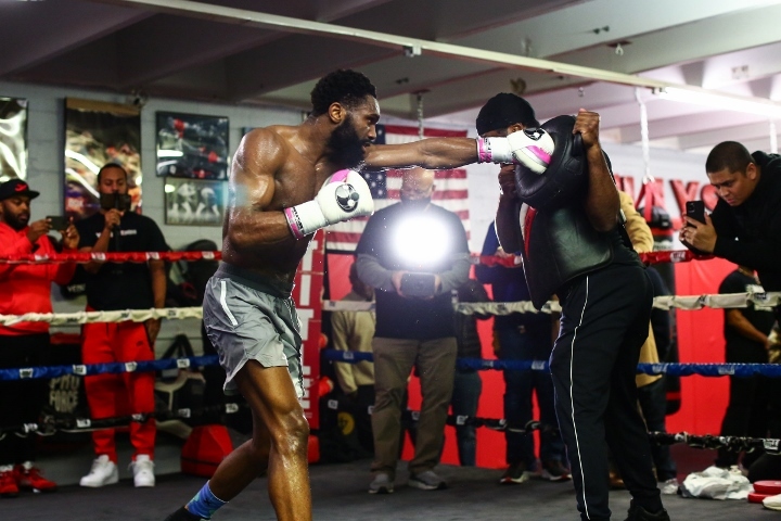 Photos: Jaron Ennis Putting in Work For IBF Interim-Title Clash - Boxing News